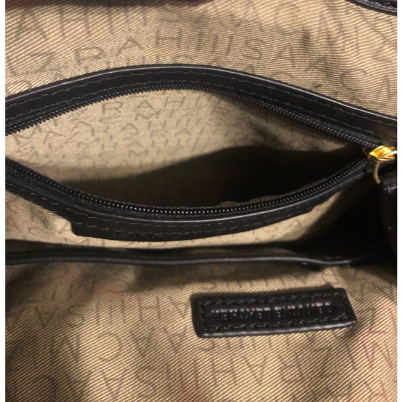 Isaac Mizrahi | Bags | Isaac Mizrahi Genuine Leather Black Backpack | Poshmark